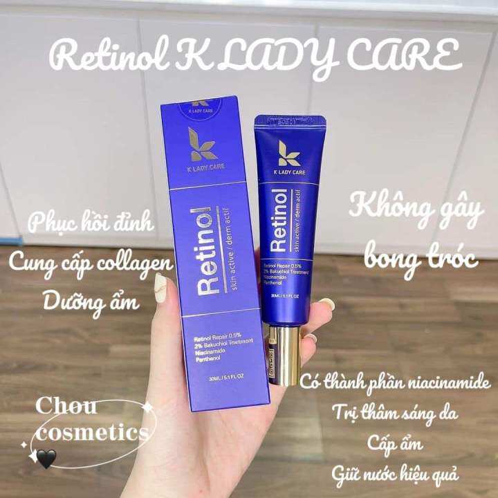 Kem Dưỡng Retinol 0 5 K Lady Care 30ml Hàn Quốc Dưỡng Trắng Phục