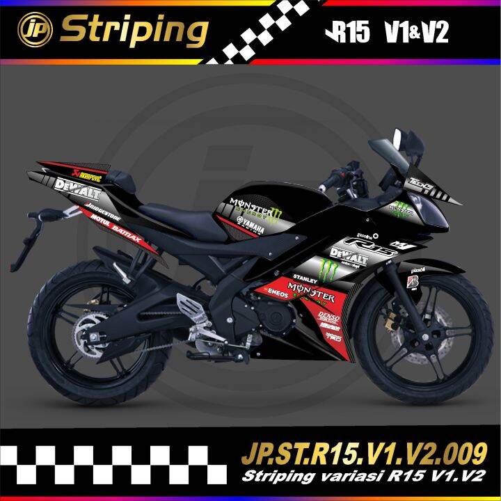 Sticker Striping List Variasi R15 V1&V2 009 | Lazada Indonesia