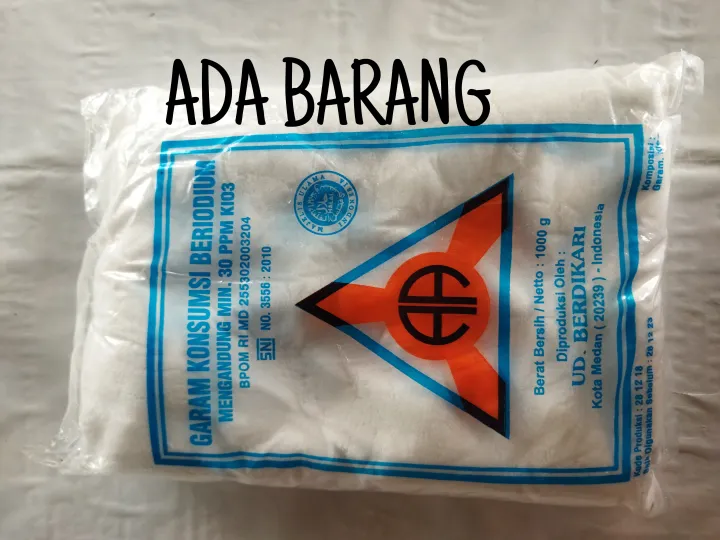 Garam gurih AA bersodium 1kg | Lazada Indonesia