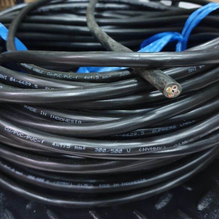 KABEL POWER NYYHY 4x1.5 mm2 SUPREME METERAN | Lazada Indonesia