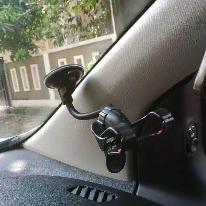 Holder HP Mobil Nempel Tempel Kaca - Lazypod Mobil Car Phone Smartphone ...