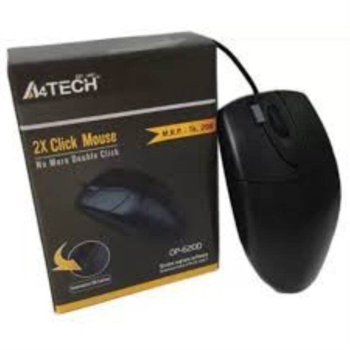 Optical Mouse 2x click Usb wired mouse A4tech OP-620D | Lazada PH
