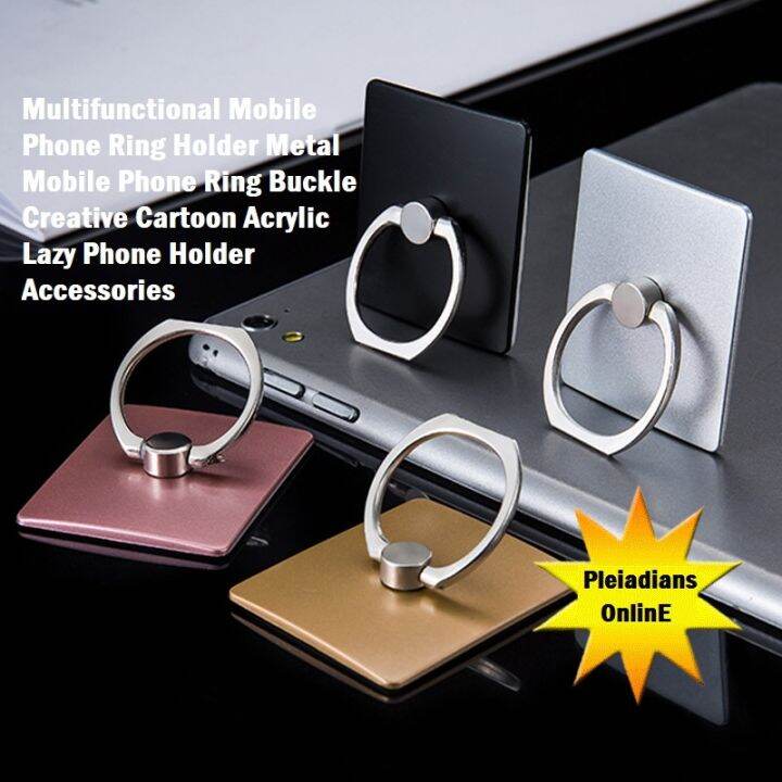 👉 READY STOCK 👉🇲🇾 Hot Classic 360 Degree Grip Mobile Phone 3D Metal ...