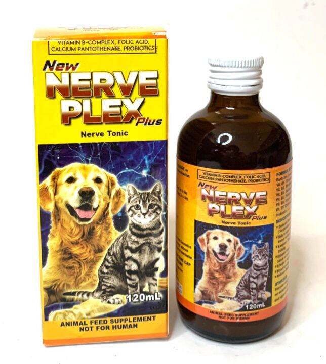 [CLR AGRIVET] 1 bottle NEW NERVE PLEX PLUS 120ml NERVE TONIC/ Vitamin B ...