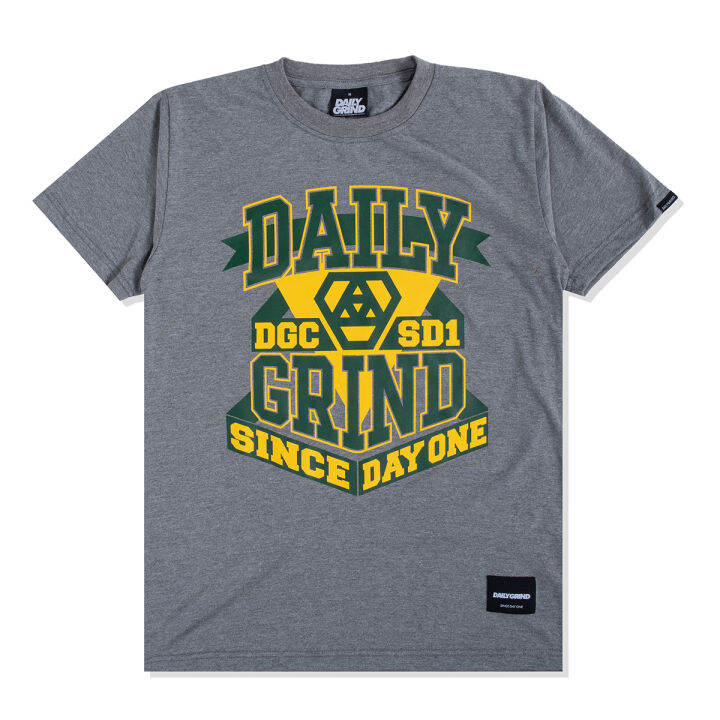 DAILY GRIND CAMPUS TSHIRT HEATHER GRAY | Lazada PH