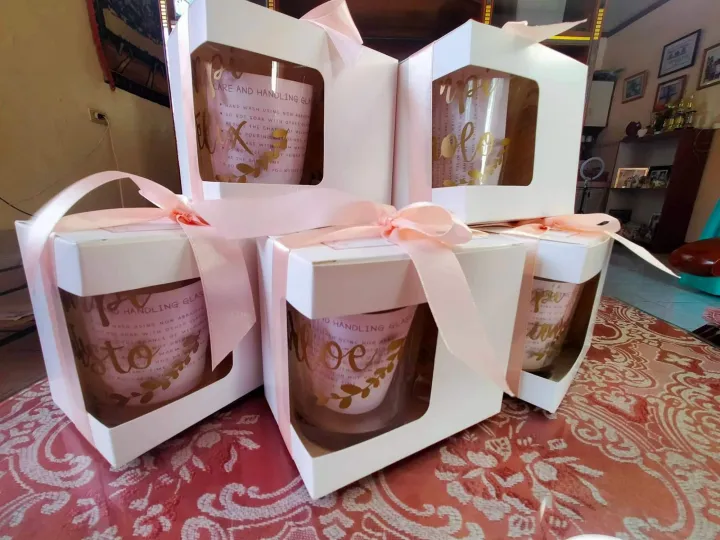 Personalized Drinking Mug with name, box,ribbon and message card ...