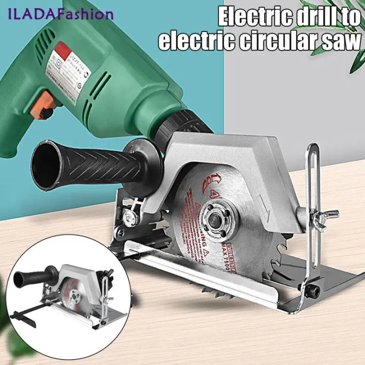 Home DIY Conversion Attachment for Cutting Machine Electric Drill to ...