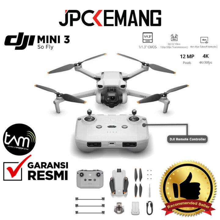 DJI Mini 3 Basic Drone DJI Mavic Mini 3 Drone Camera JPC KEMANG GARANSI RESMI | Lazada Indonesia
