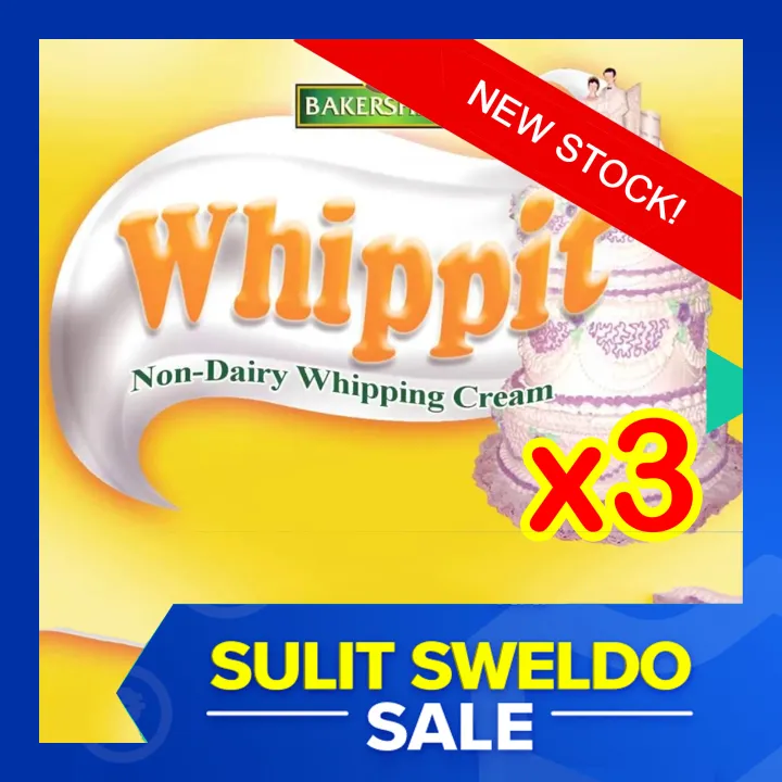 3kg Whippit WHIPPED CREAM FOR ICING Whippit Whipping Cream Ever whip ...