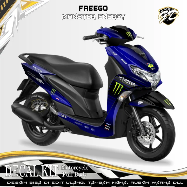 Decal Freego Full Body Stiker Yamaha Freego Full Body Stiker Motor ...