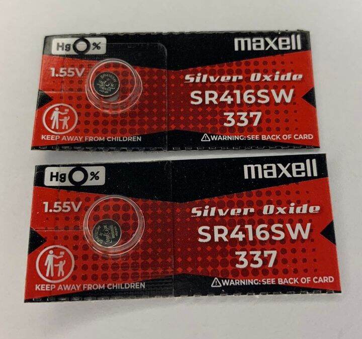 Maxell 337/SR416SW Battery | Lazada PH