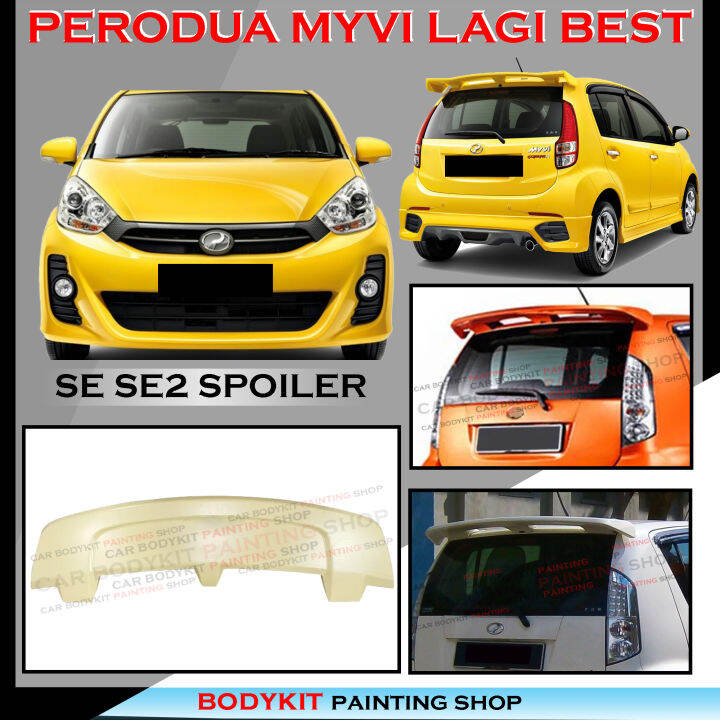 PERODUA MYVI 2005-2010 ORIGINAL STYLE SE SE2 REAR TRUNK SPOILER LIP ...