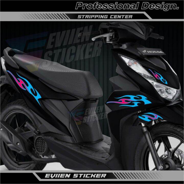 STRIPING API BEAT DELUXE 2020 2021 2022 2023 CUTTING STICKER DXN-API ...