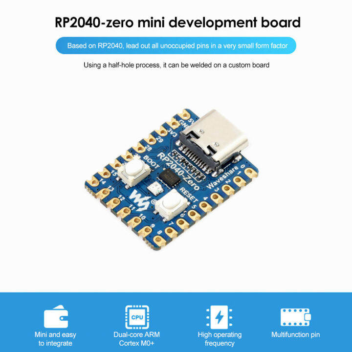 Raspberry Pi RP2040-Zero Microcontroller PICO Development Board without ... Raspberry Pi RP2040-Zero Microcontroller PICO Development Board without ...