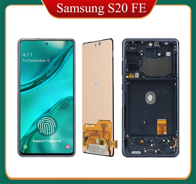 Super AMOLED S20 Lite Display, for Samsung Galaxy S20 FE / S20 Fan ...