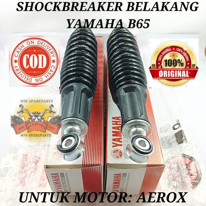 SHOCKBREAKER BELAKANG YAMAHA AEROX KUALITAS ASLI ORIGINAL YAMAHA YGP PRESISI / SHOCK AEROX ...
