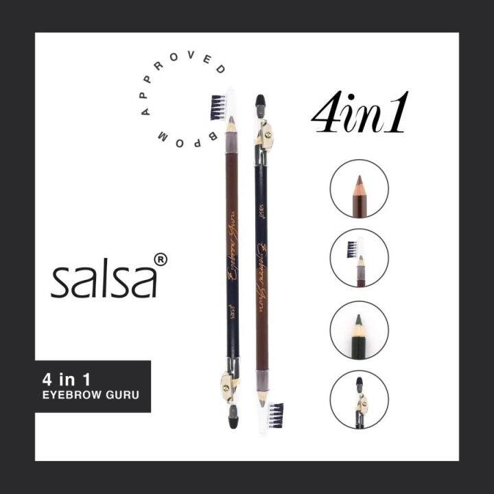 SALSA EYEBROW GURU - SALSA PENSIL ALIS 4 IN 1 | Lazada Indonesia