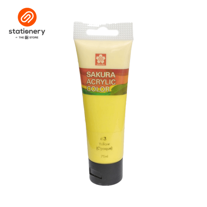 Sakura Acrylic Paint Tubes 75ml - Different Colors Available | Lazada PH