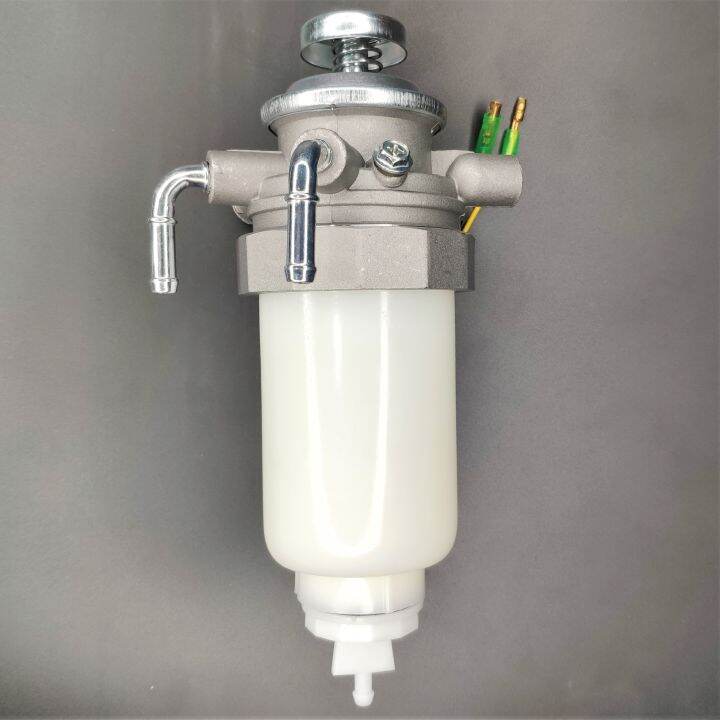 Fuel Lift Pump Primer Fuel Filter Assembly Filter Fits Isuzu Bighorn ...