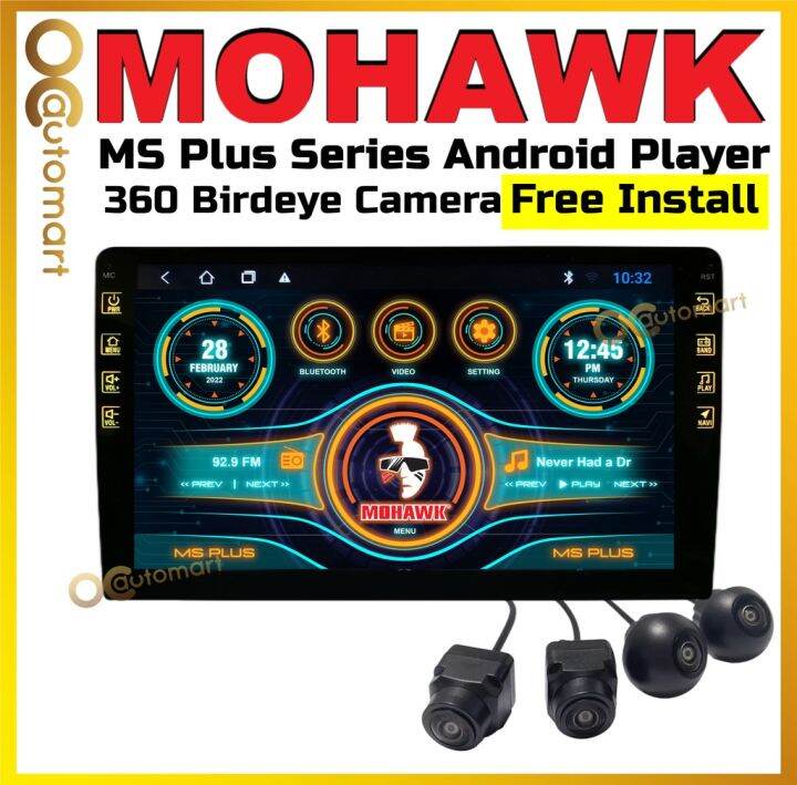 Free 360 Camera Mohawk Ms Plus Series Car Android player With 3D 360 ...