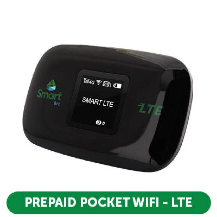 SMART Bro Prepaid LTE Pocket WiFi (Boosteven-M028AT) (Evoluzn PR3F ...