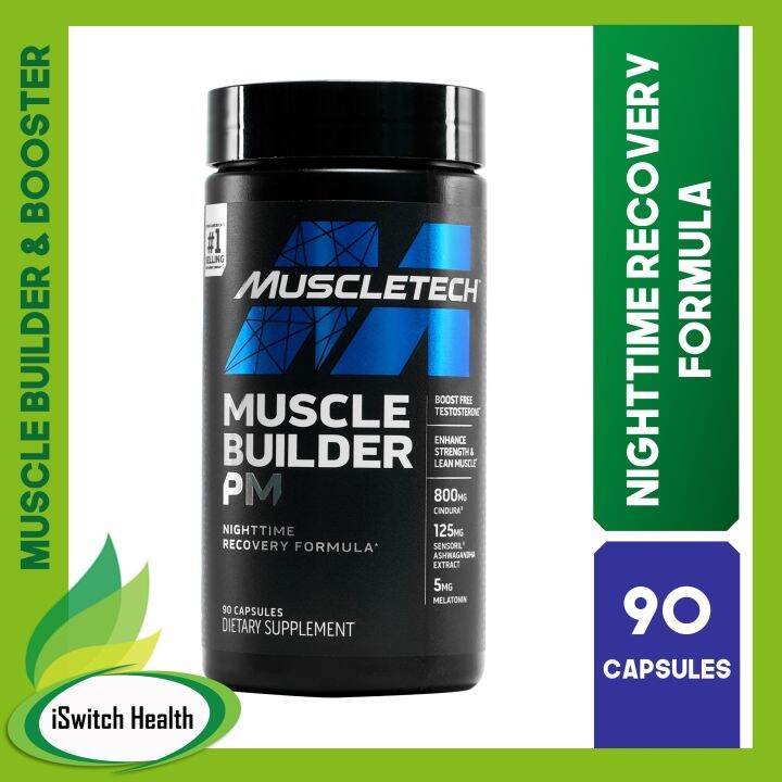 MuscleTech Muscle Builder PM - 90 Capsules | Lazada PH