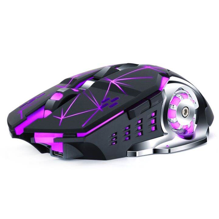 Wireless Bluetooth Mouse Gaming Office Home Charging Mice 7 Breathing ...
