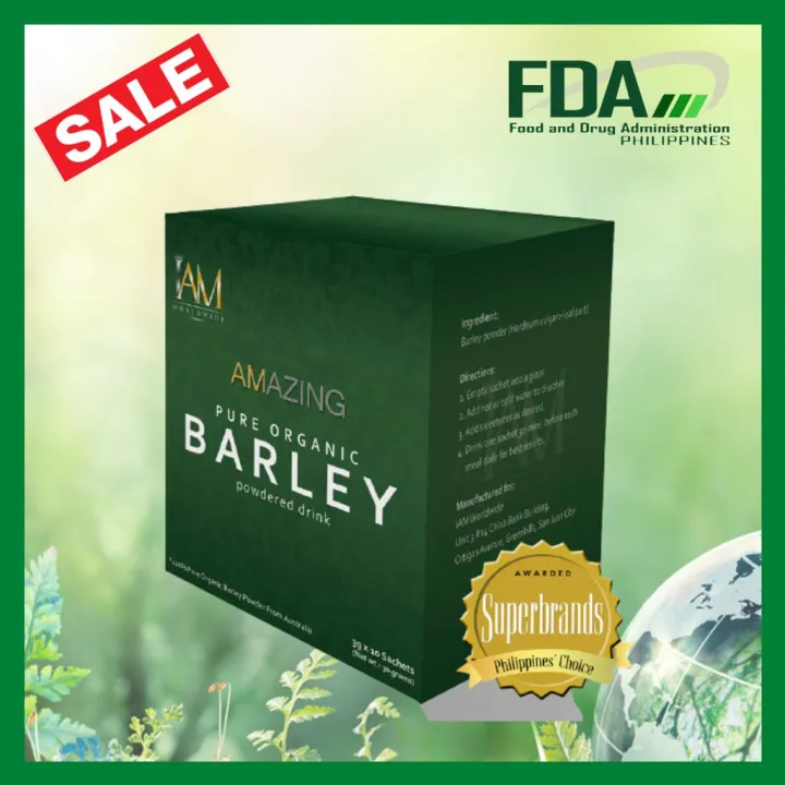 IAM Amazing Pure Organic Barley BEST SELLER Original Amazing Pure ...