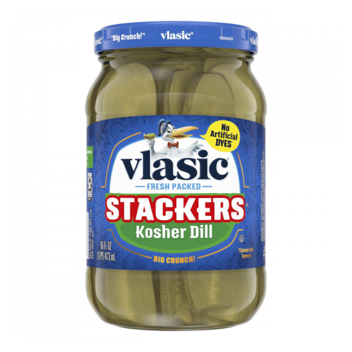 VLASIC STACKER KOSHER DILL 16 oz (Packaging may vary) | Lazada PH