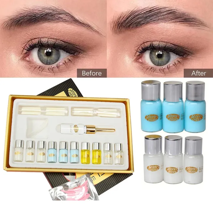 Eyelash Lash Lift Perming Kit Curling Set Perm Rod Glue Beauty Makeup ...
