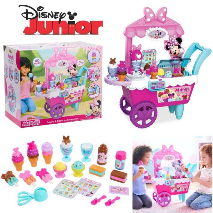 รถเข็นไอศกรีม Disney Junior Minnie Mouse Sweets & Treats | Lazada.co.th