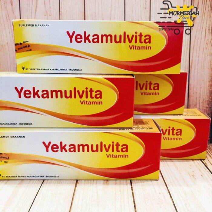 Yekamulvita Multivitamin / Vitamin | Lazada Indonesia
