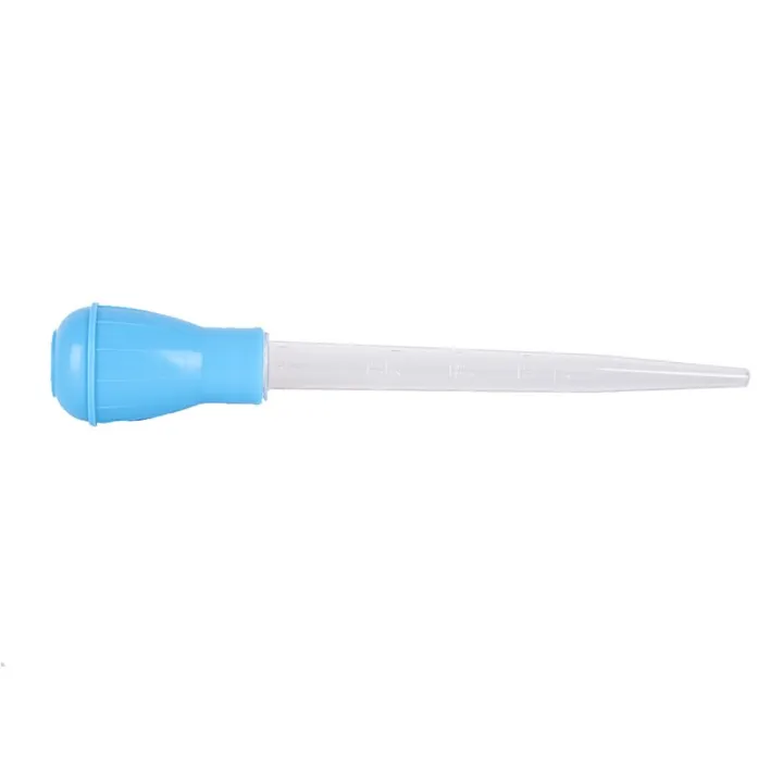 28/43CM 30/50Ml Pipette Fish Tank Siphon Pump Water Changer Aquarium ...