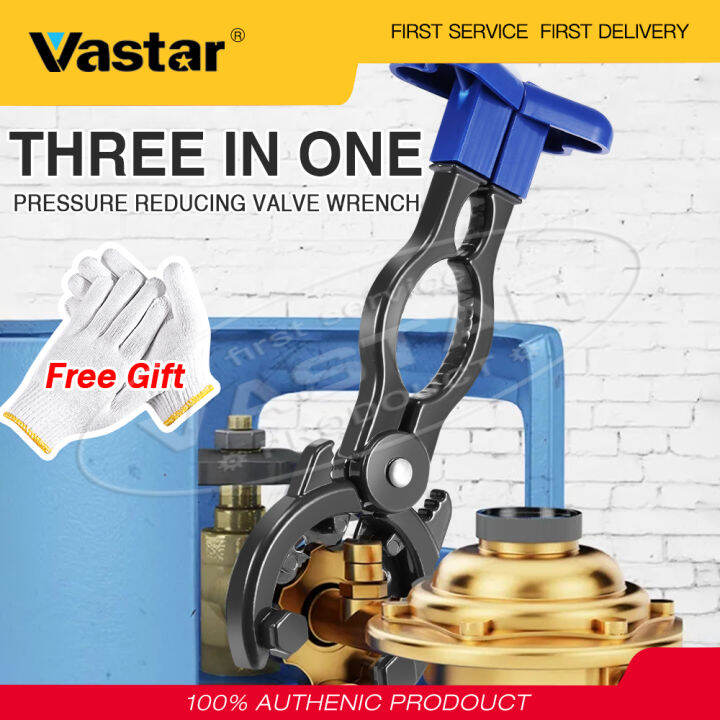 【WIth Free Gloves】Vastar 3 In 1 Gas Tank Gas Valve Wrench Pressure ...