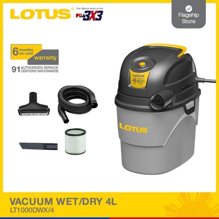 Lotus Vacuum Wet/Dry 4L LT1000DWX/4 - Vacuum Cleaner | Lazada PH