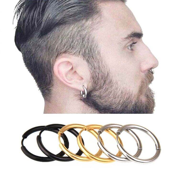 hikaw for boys earrings for men korean style Punk Small Classic Unisex ...