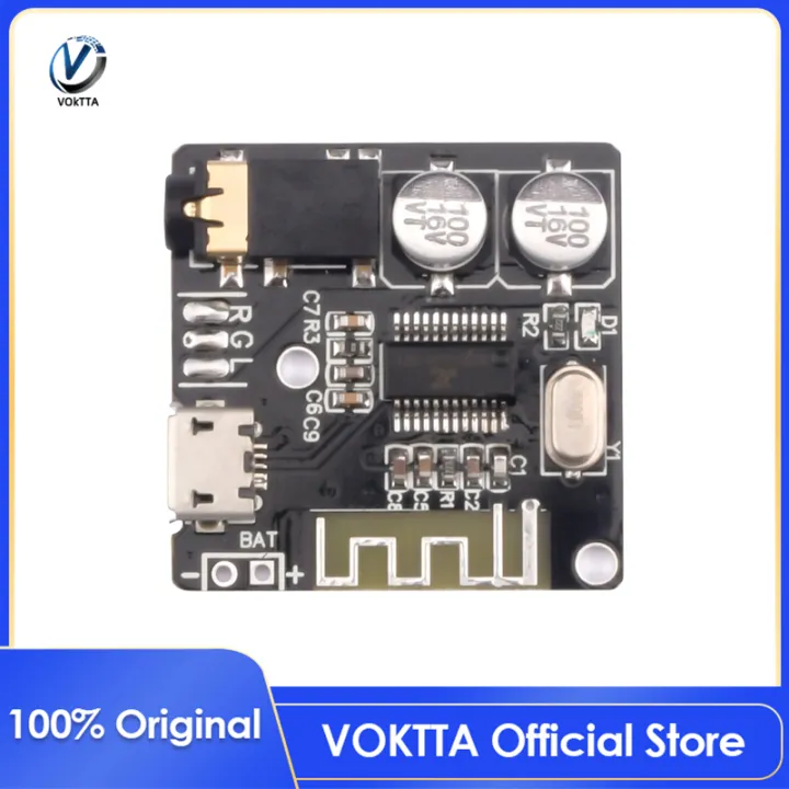 Original VOKTTA VHM-314 MP3 Bluetooth 5.0 audio receiving decoder board ...