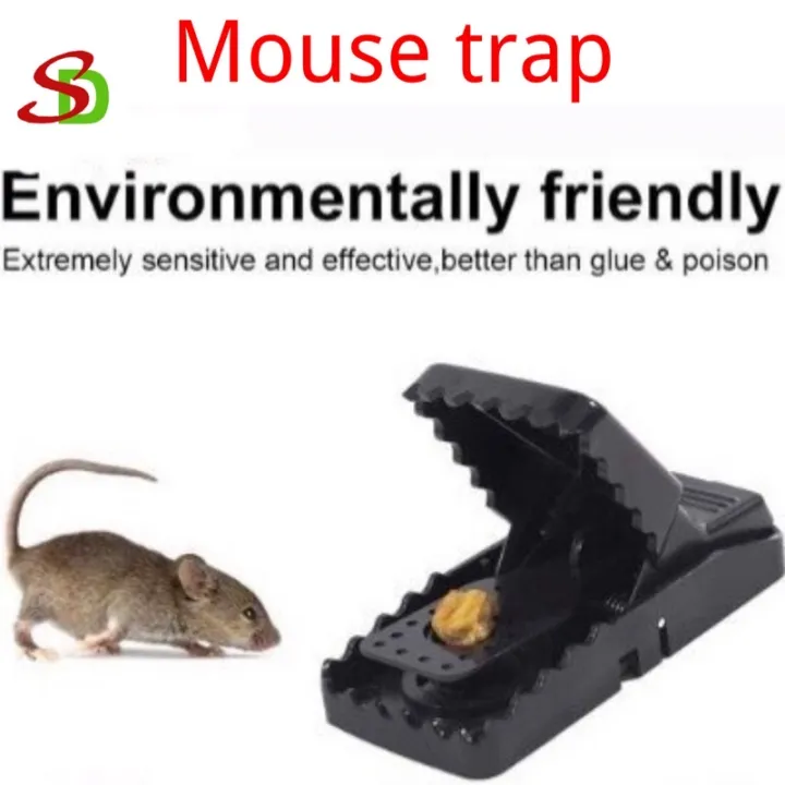 Reusable Rat Trap Catching Mice Mouse, Mousetrap Spring Rodent Trap ...