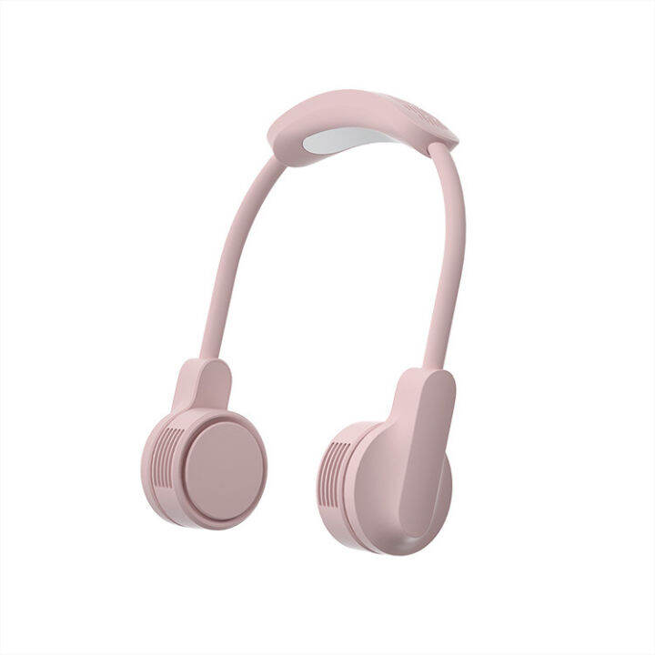 viviunice USB hanging neck fan 360-degree rotation allows you to freely ...