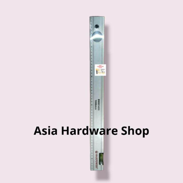 MAXPOWER Waterpass Waterpas Magnet 100cm 40 Inch Inci Level Permukaan ...
