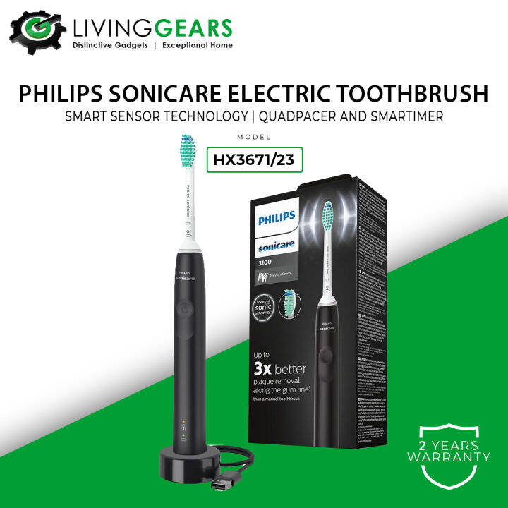 Philips HX3671 Sonicare Electric Toothbrush 3100 Series HX3671/54 | Lazada