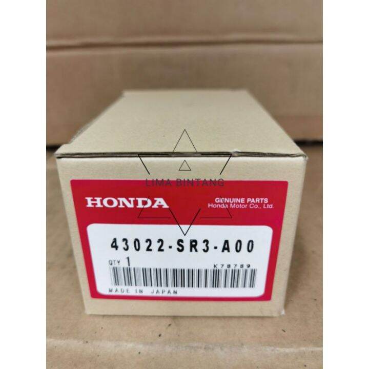 HONDA CIVIC SR4 SO4 S5A CITY SEL TMO JAZZ SAA REAR BRAKE PAD 100% ...