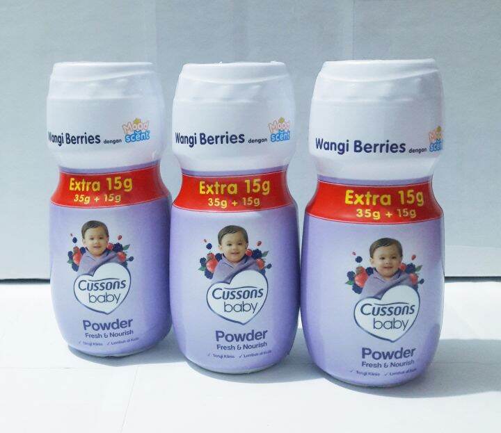 cussons baby powder ( ungu 50 gram ) | Lazada Indonesia