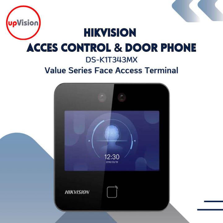HIKVISION Value Series Face Access Terminal DS-K1T343MX | Lazada Indonesia