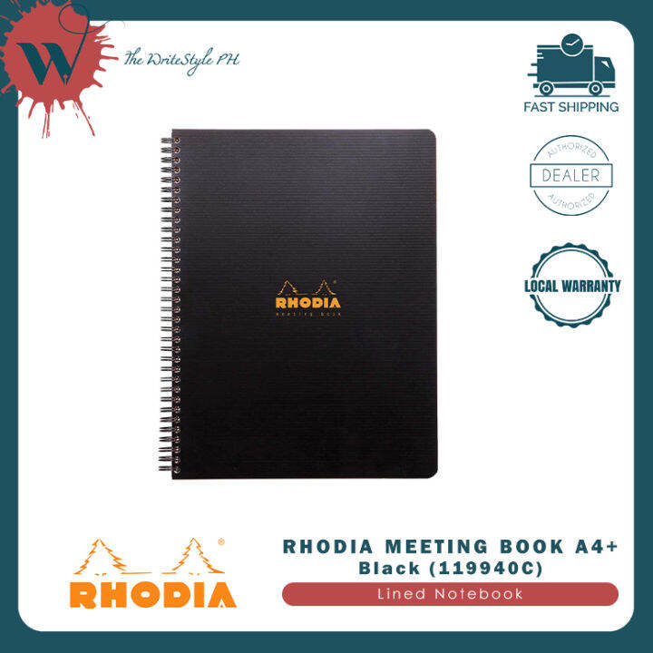 Rhodia Meeting Book A4+ | Lazada PH