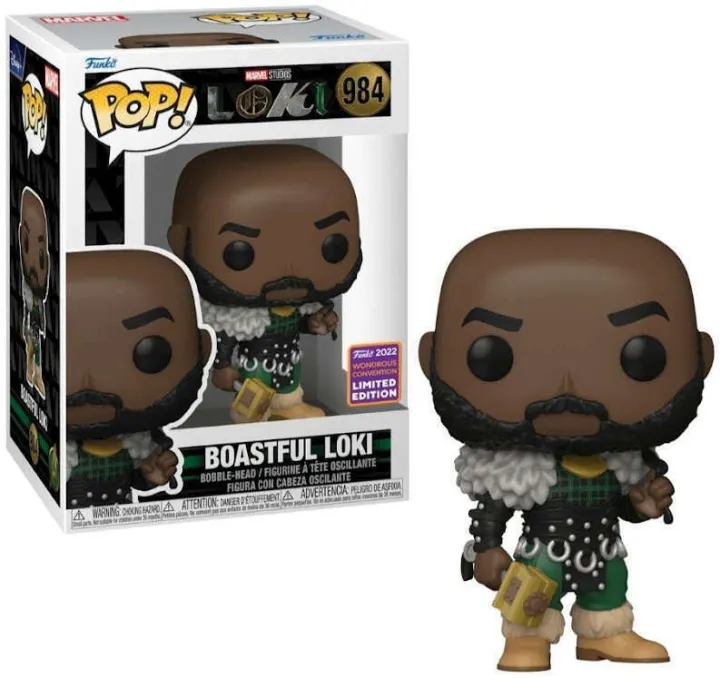 POP! Marvel: Loki - Boastful Loki 2022 Wondrous Convention 984 with ...
