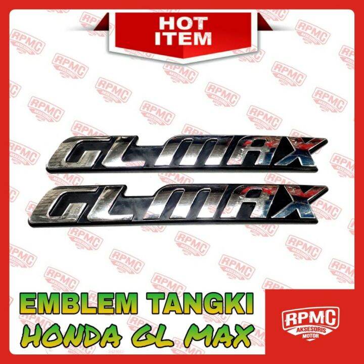 EMBLEM TANGKI GL MAX LOGO TANGKI GL MAX | Lazada Indonesia