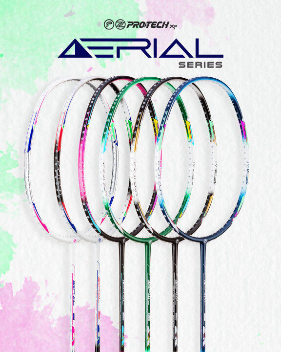 PROTECH Badminton Attacking & Controlling Racket - Aerial Series (4UG1 ...