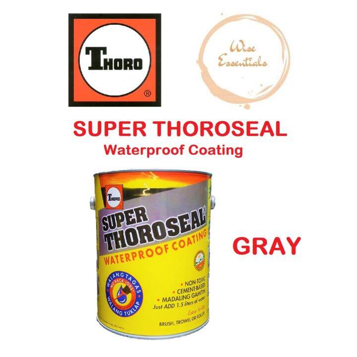 【READY STOCK】 ♨SUPER THOROSEAL Waterproof Coating | Lazada PH