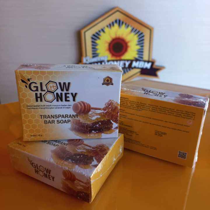 Sabun Madu Glow Honey Menjaga Kesehatan Kulit Wajah Dan Badan | Lazada ...